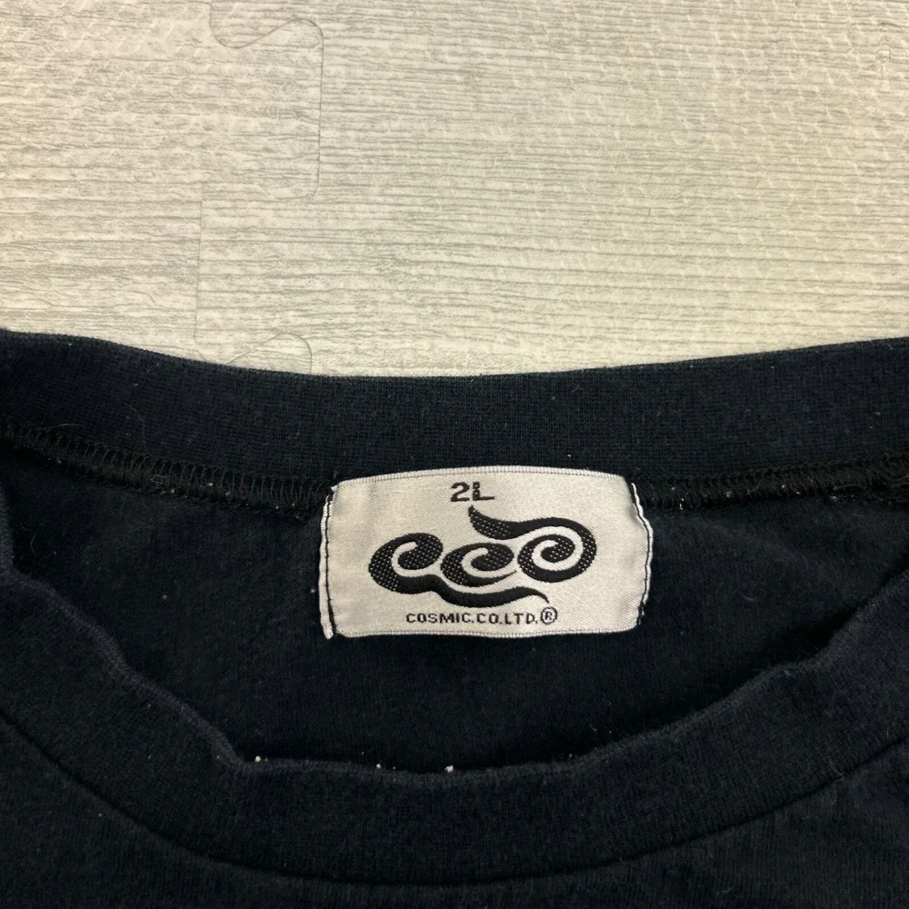 Shirts | Vintage Tabinchu Shirt Size Large Black Japanese Congee Logo ...